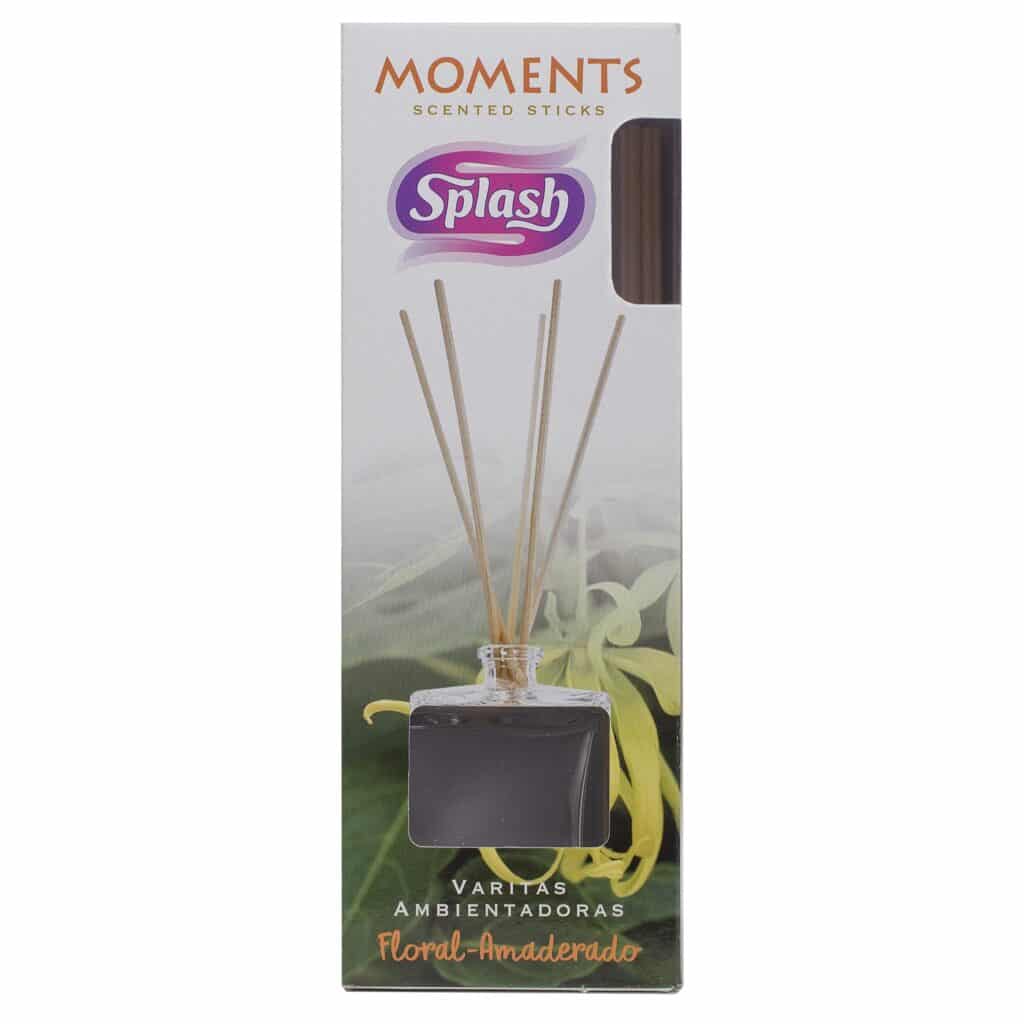 SPLASH - STICKS MOMENTS - Varitas ambientadoras - Floral-Amaderado 65 ...