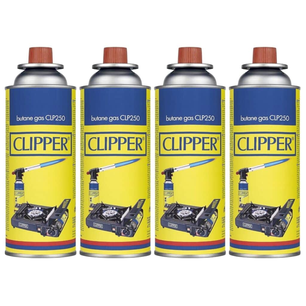 CLIPPER BUTANE GAS CLP250 – Pack de 4 Uds - Cartucho / Bombona ...